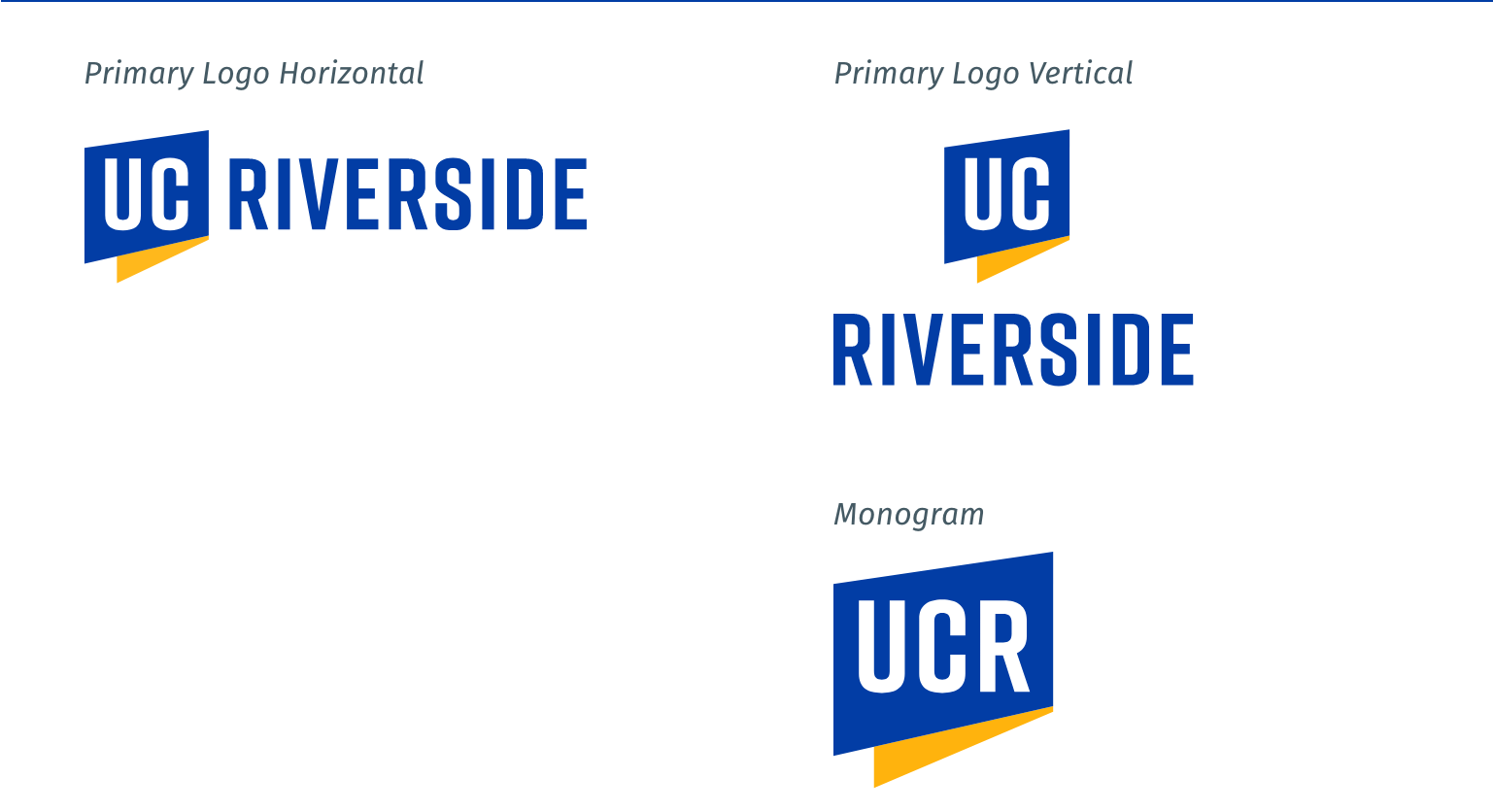UCR Logos | Brand Identity